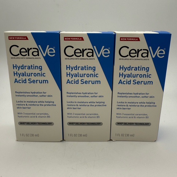 rave | Skincare | Cerave Hydrating Hyaluronic Acid Serum Bundle | Poshmark